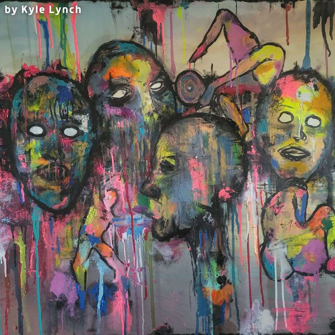 Fan Art Contest Entry (4) Painting by Kyle Lynch – Dark Factory